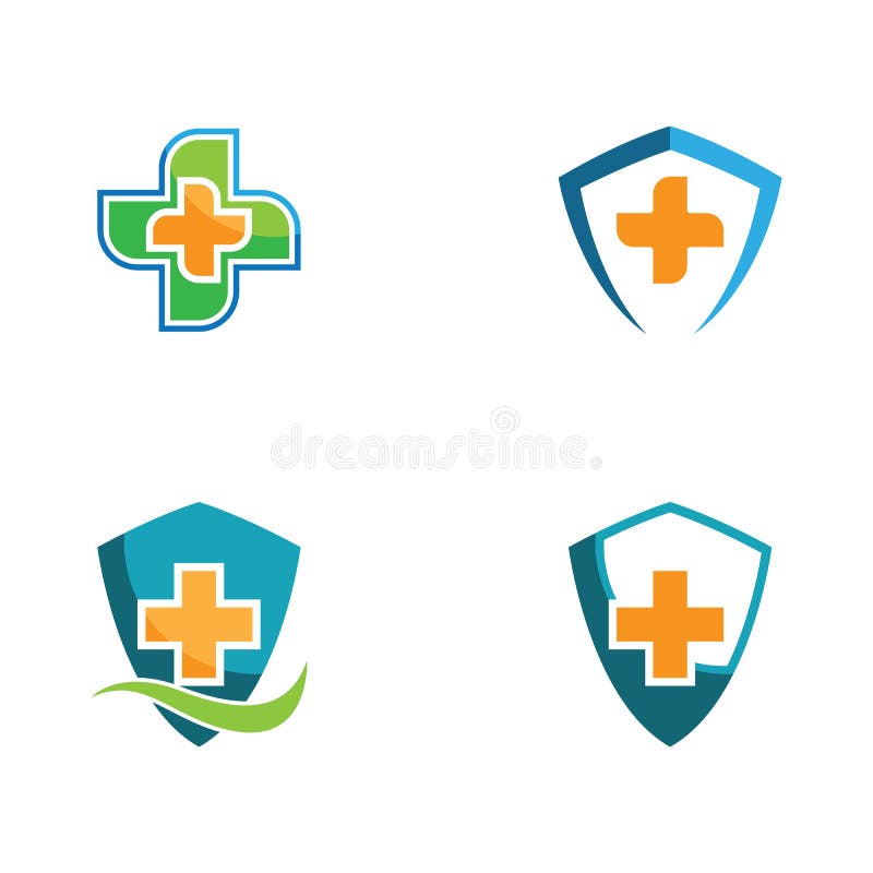 Medical Logo Icon Template Illustration Stock Vector - Illustration of ...