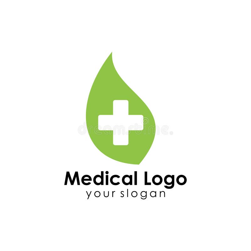 Medical logo template stock illustration. Illustration of concept ...