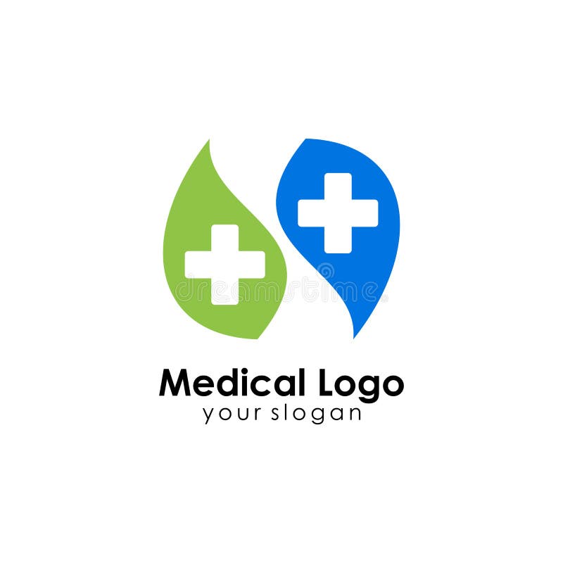 Medical logo template stock illustration. Illustration of medical ...