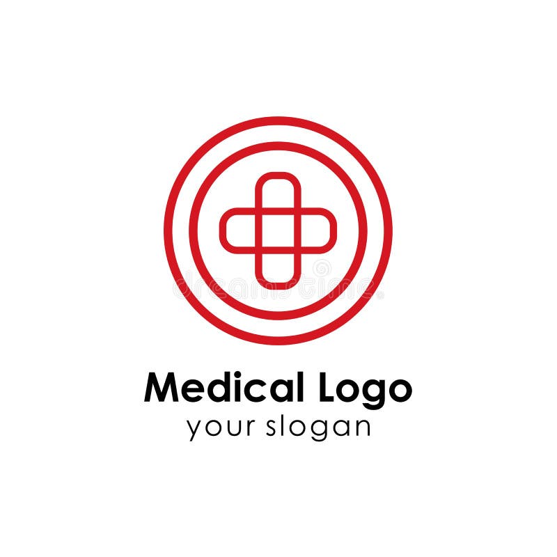 Medical logo template stock illustration. Illustration of corporate ...