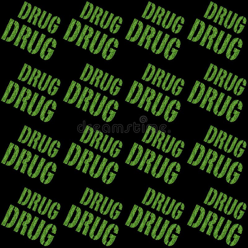 Medical Marijuana Background Stock Illustration - Illustration of drug ...