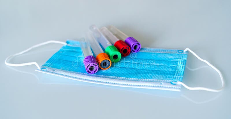 Medical Mask. Medical Flask Isolate. Coronavirus. Kovid 19. Pandemic ...