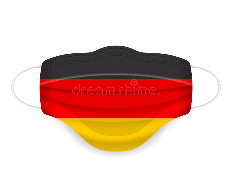 Germany Flag Mask Stock Illustrations – 329 Germany Flag Mask Stock ...