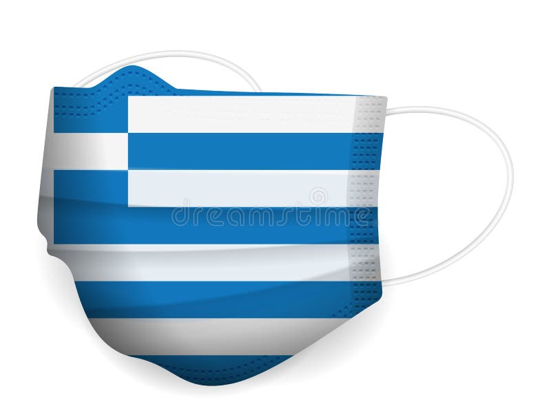 Greece flag stock vector. Illustration of nation, greek - 7085886