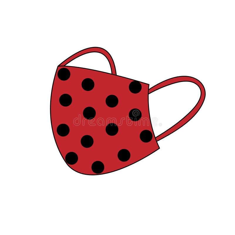 Medical Mask. Icon. Drawing by Hand. Vector Illustration Stock Vector ...