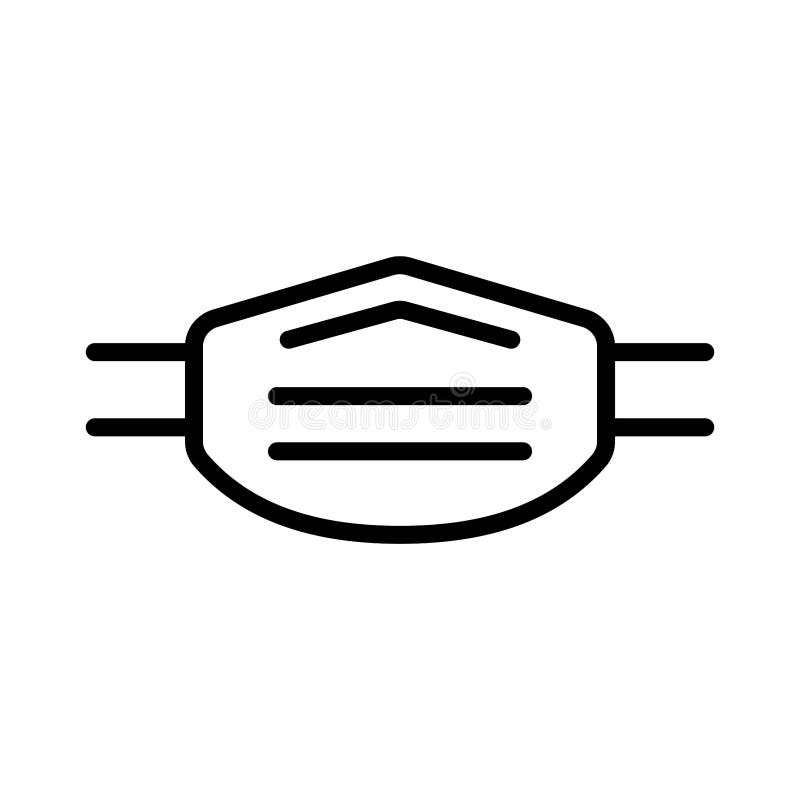 Medical Mask Icon Vector Design Templates Stock Vector - Illustration ...