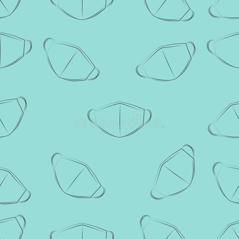 Mask pattern stock illustration. Illustration of protect - 201274627