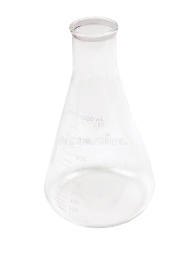 Medical measuring flask stock image. Image of medication - 12043675