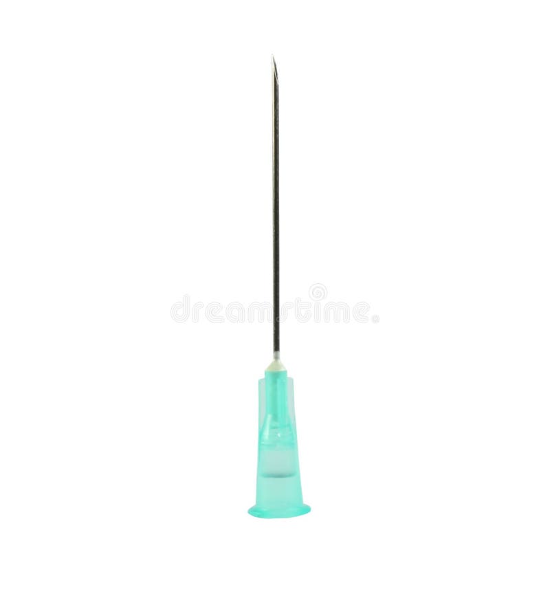 Medical needle stock photo. Image of dope, needle, green - 6869352