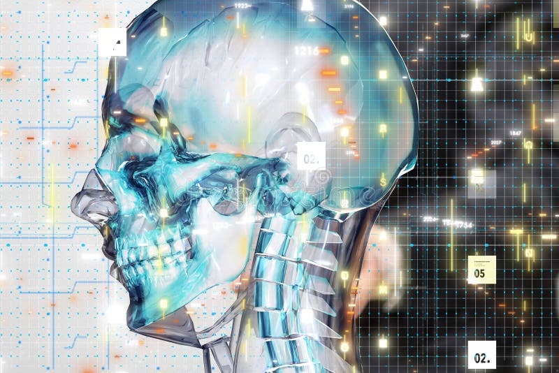 A Medical Network Connection with Modern Virtual Screen Interface Stock ...