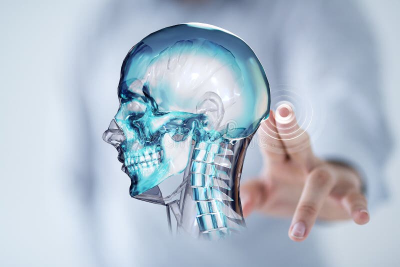 A Medical Network Connection with Modern Virtual Screen Interface Stock ...