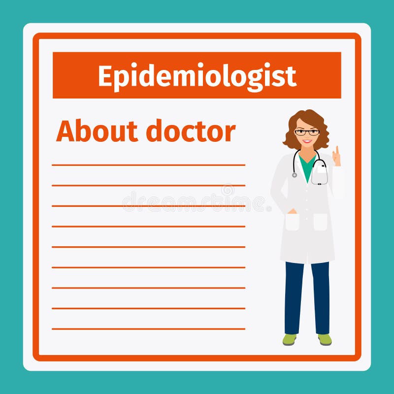 Epidemiologist and Medical Equipment Icon Stock Vector - Illustration ...