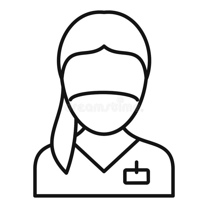 Nurse Outline Stock Illustrations – 8,628 Nurse Outline Stock ...