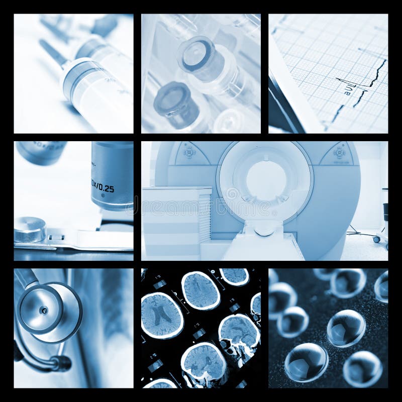 Medical Objects and Technologies Stock Image - Image of micro, machine ...