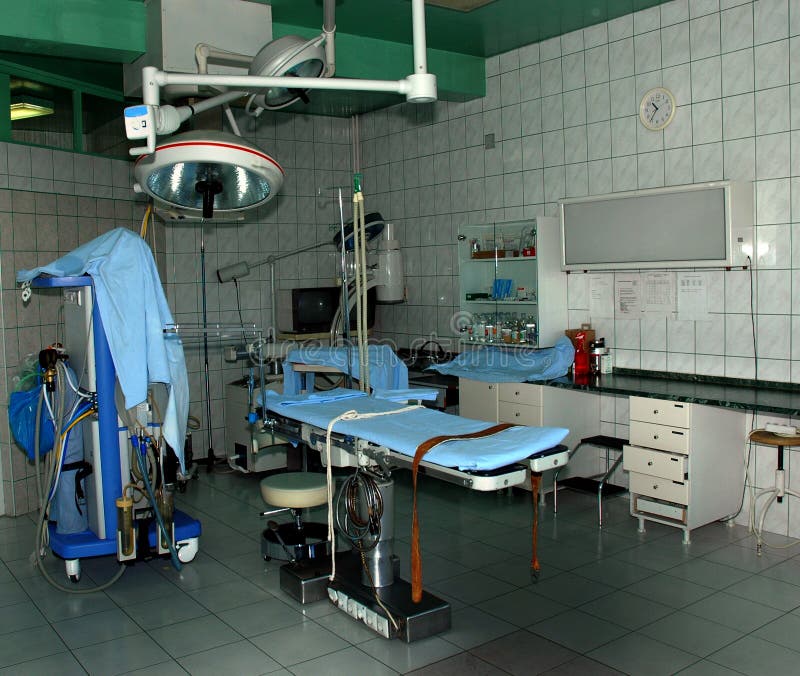 Medical operating room stock image. Image of emergency - 43859609