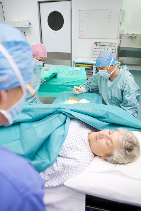 Medical Operation in Modern Hospital Stock Photo - Image of health ...