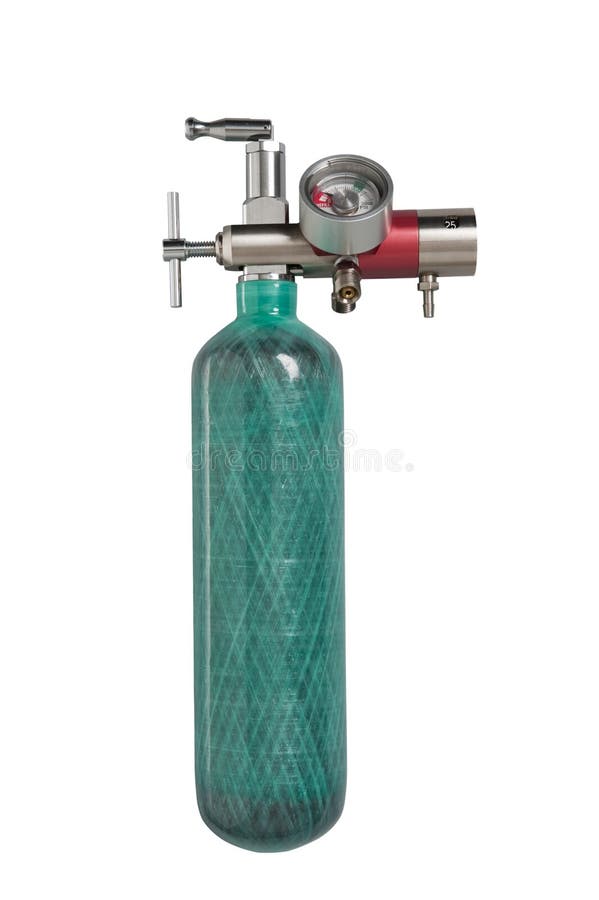 Medical Oxygen Tank stock photo. Image of isolated, health - 9558304