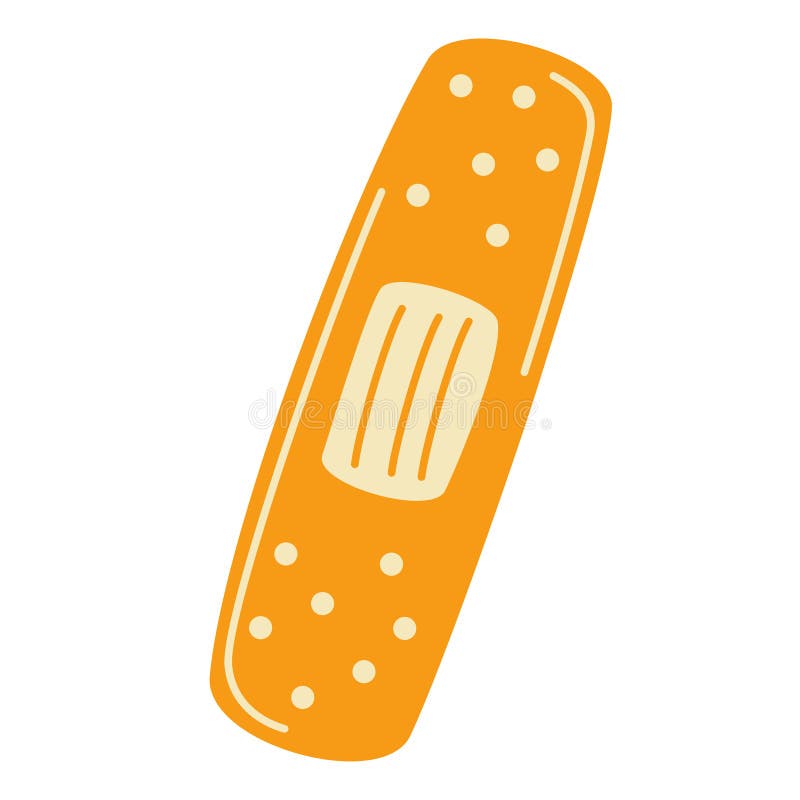 Medical Patch. Plaster. First Aid Equipment Stock Vector - Illustration ...