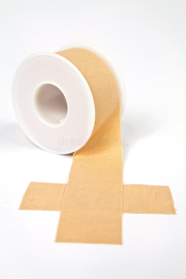 Medical patch roll stock image. Image of adhesive, care - 42093851