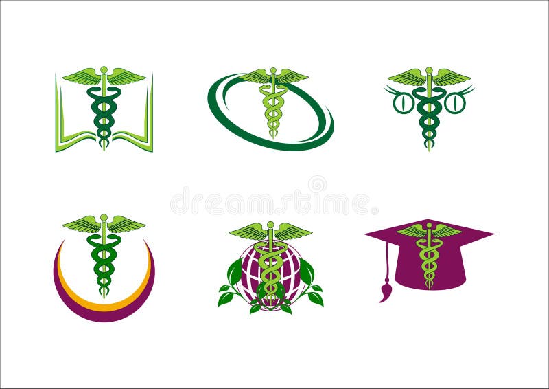 Medical Pharmaceutical Education Vector Logo Stock Vector ...