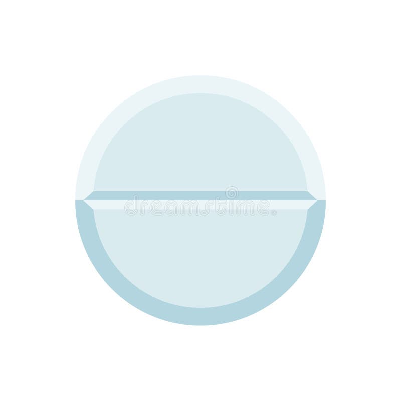 Medical Pill Vector Illustration in Flat Style Design Stock Vector ...