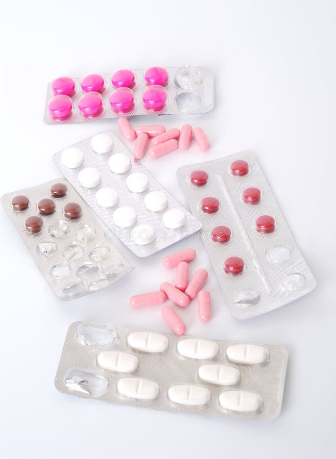 Medical pills stock photo. Image of antibiotic, cure, healthy - 5840332