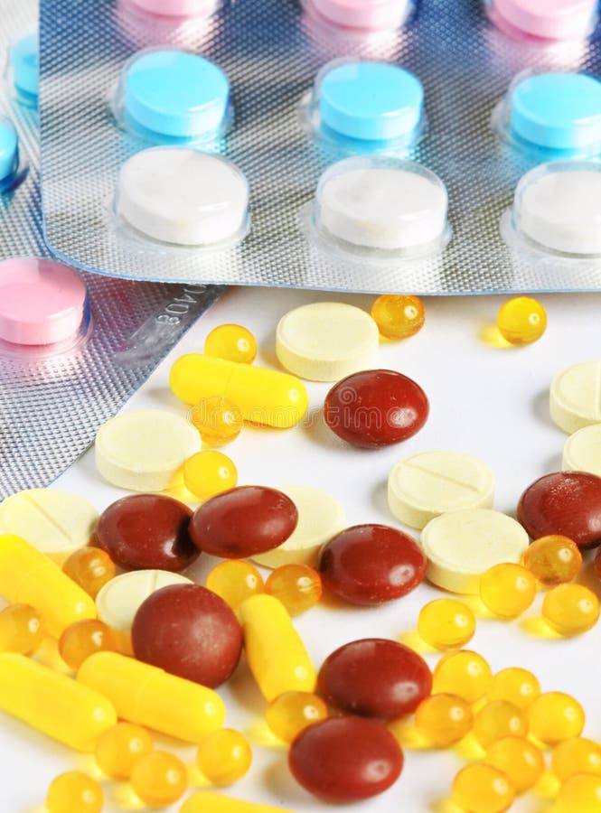 Medical pills and tablets stock image. Image of healthy - 11578715