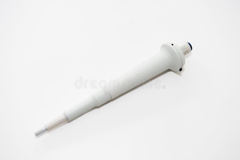 Medical Pipette with a Drop of Medication Over the Patient`s Ear Stock ...