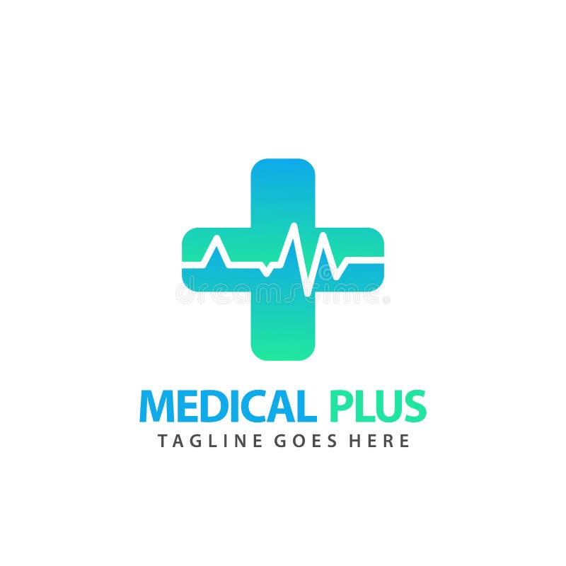 Medical Plus Modern Logo Icon Design Vector Illustration Template Stock ...