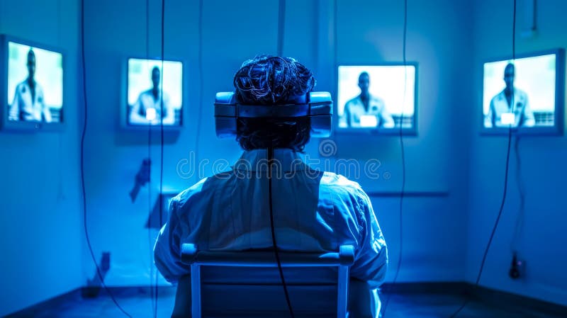 Future of Medical Training: Virtual Reality Simulation Stock ...