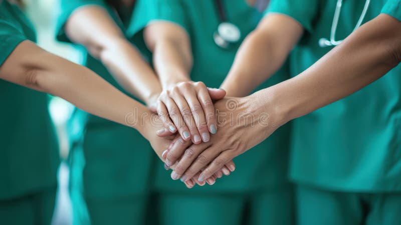 The Unity of Medical Teams.AI Generated Image Stock Image - Image of ...