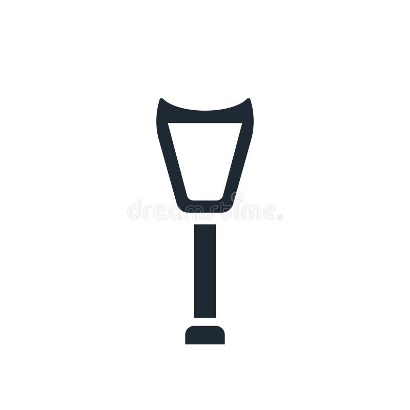 Medical prosthesis icon stock vector. Illustration of support - 189116093