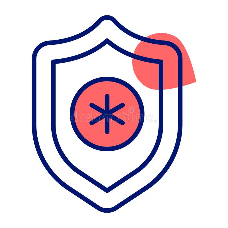 Safety Shield with Tick Mark Inside Light Bulb, Concept of Idea ...