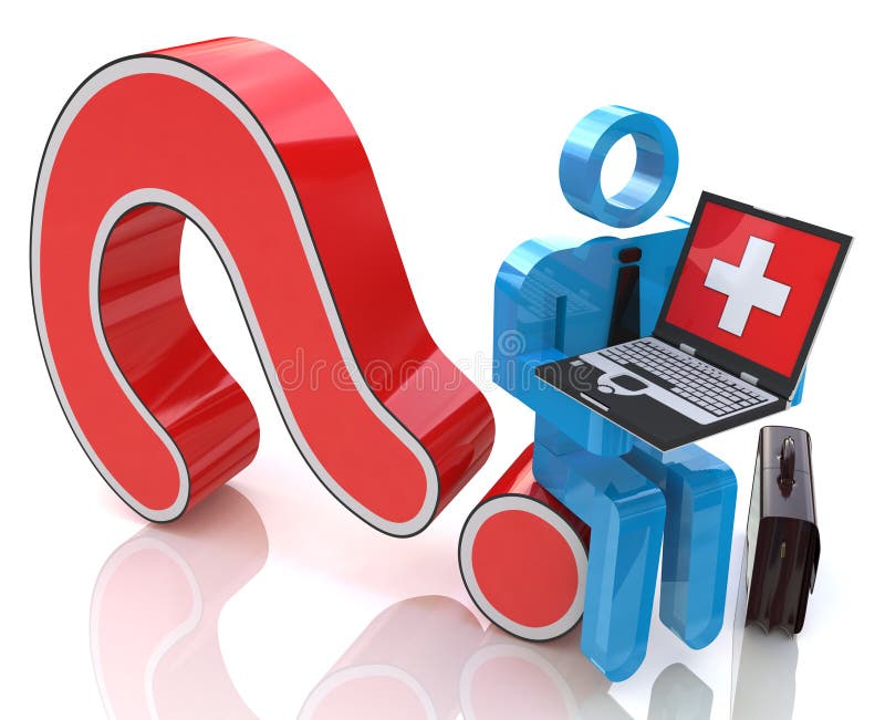 Medical question stock illustration. Illustration of emergency - 39164923