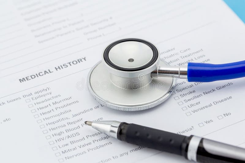 Medical questionnaire stock image. Image of health, doctor - 62408839