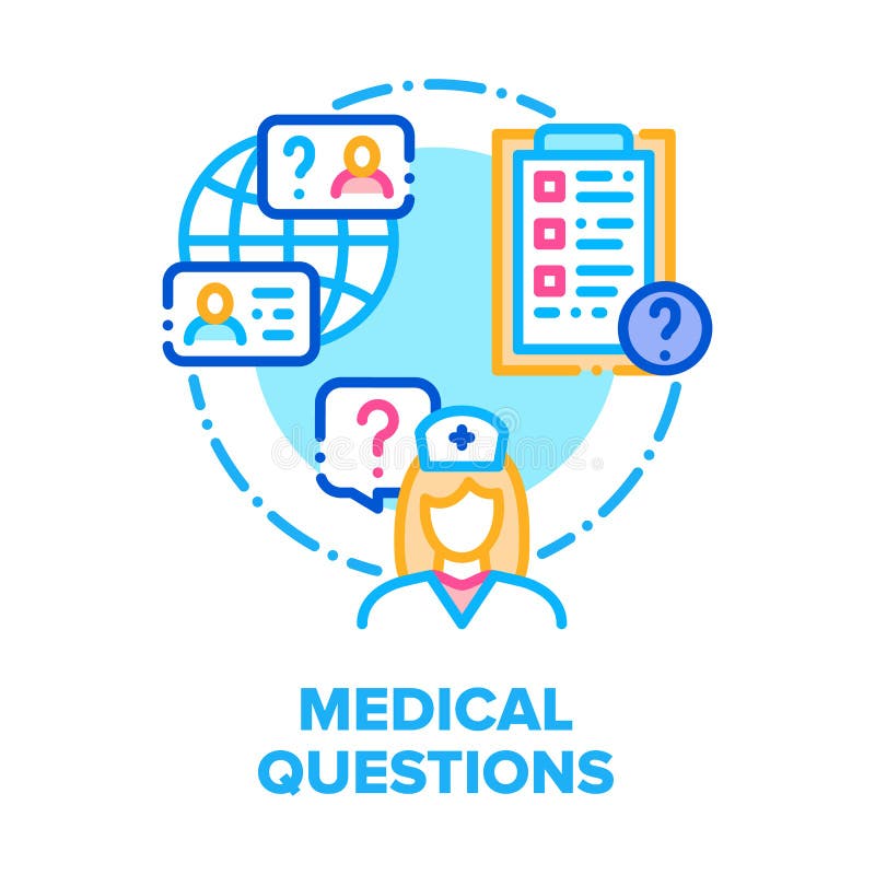 Answers To Any Medical Questions from . Stock Illustration ... Answers To Any Medical Questions from . Stock Illustration ...