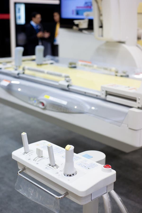 Medical X-ray Fluoroscopy Instrument, Stock Image - Image of ...