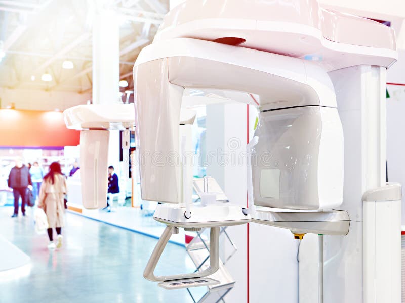 Medical X-ray System for Dentistry on Business Exhibition Stock Photo ...