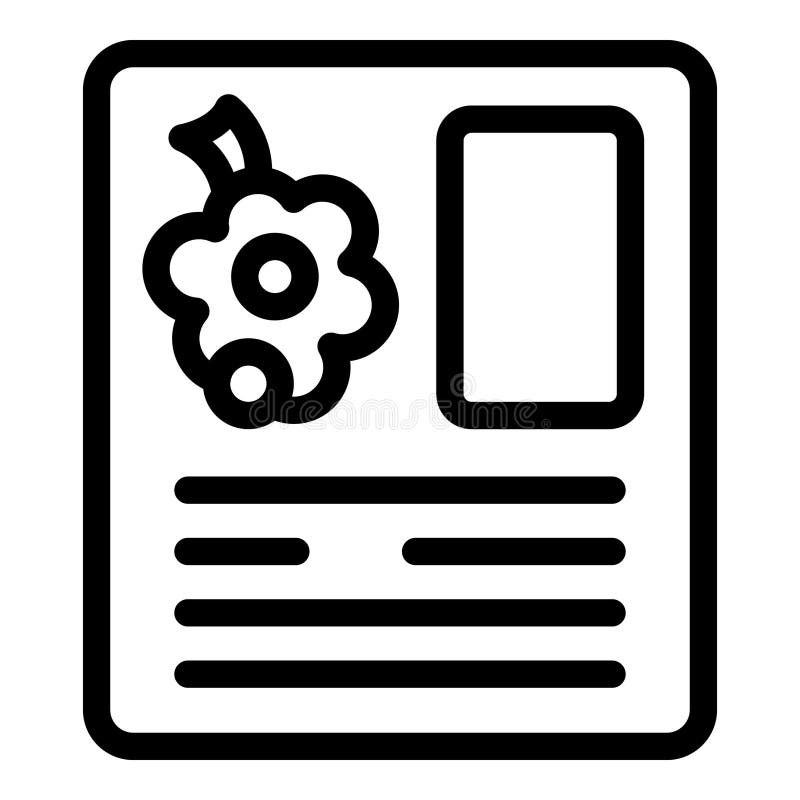 Medical Record with Patient Brain Scan Results Icon Stock Illustration ...