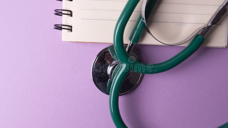 Medical Record for Writing on a Background Stock Photo - Image of aches ...