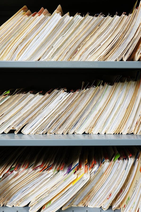 Medical records stock image. Image of document, index - 20021587