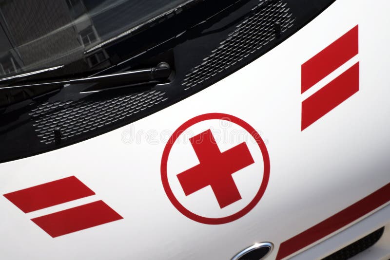 Medical red cross. editorial stock image. Image of ambulance - 2313509
