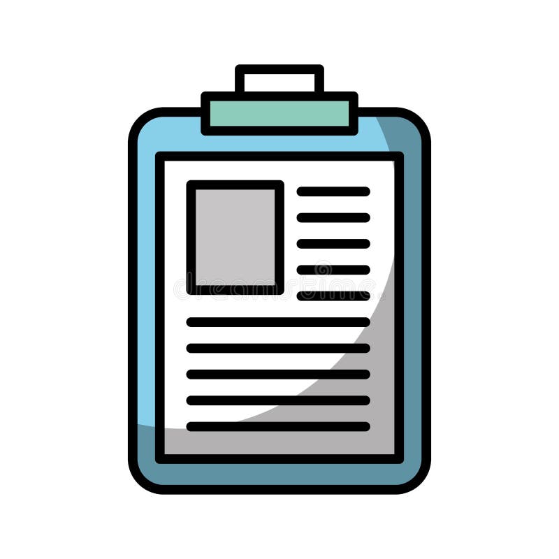 Medical report cartoon stock vector. Illustration of patient - 93593071