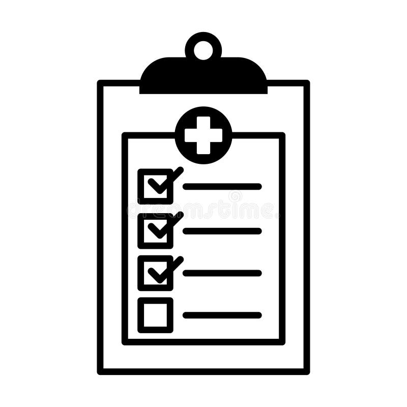 Medical Report Icon Vector Design Template Basic RGB Stock Vector - Illustration of medication ...