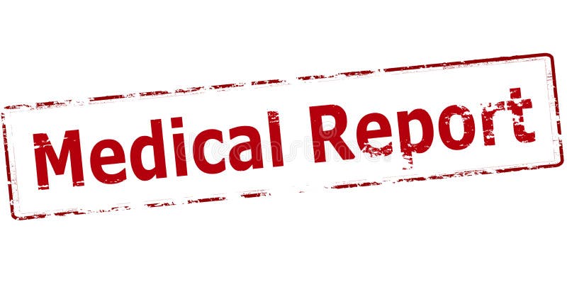 Medical report stock vector. Illustration of sign, medical - 82273289