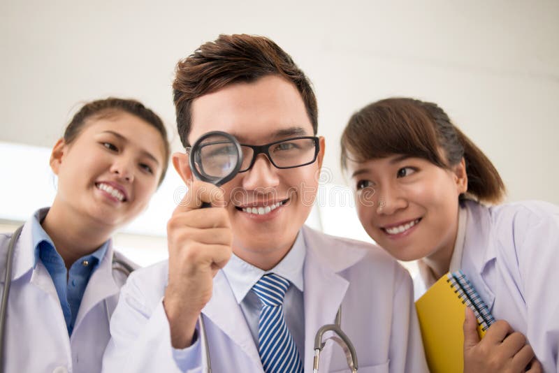 Medical research stock image. Image of curious, curiosity - 27261601