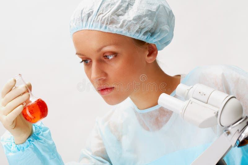 Medical research stock image. Image of modern, nurse - 27880197