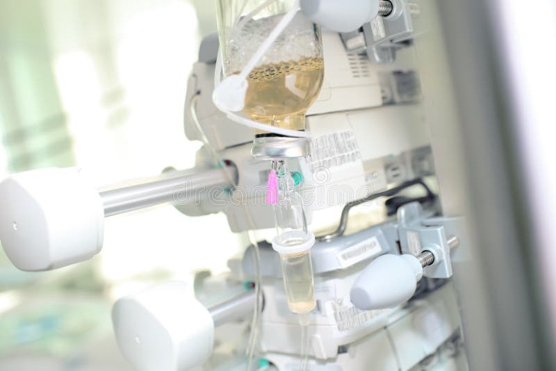 Medical Research Laboratory Organized in Hospital Stock Image - Image ...