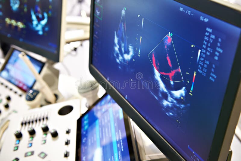 Medical Research Using Ultrasound Stock Image - Image of medical ...