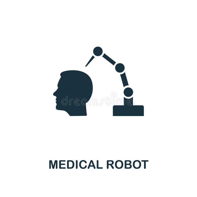 Ai Robot Icon in Two Colors Design. Premium Style from Artificial ...